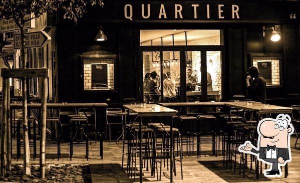 Menu at QUARTIER pub & bar, Perpignan