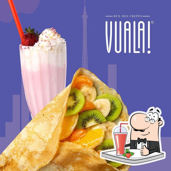 Menu at Crepas Café Vuala! & Helados Bahama, Monterrey