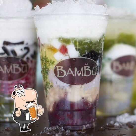 Menu at Bambu Desserts & Drinks, San Jose, Hostetter Rd D