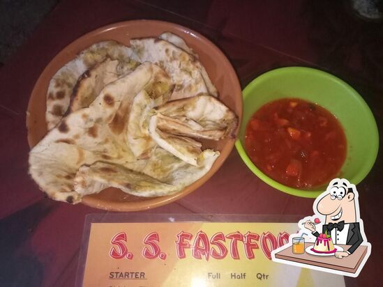 Menu at S.S. Fast Food, Tivim