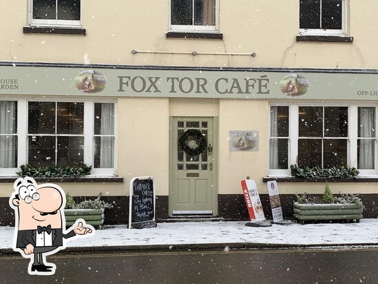 Menu at Fox Tor Cafe, Dartmoor Forest