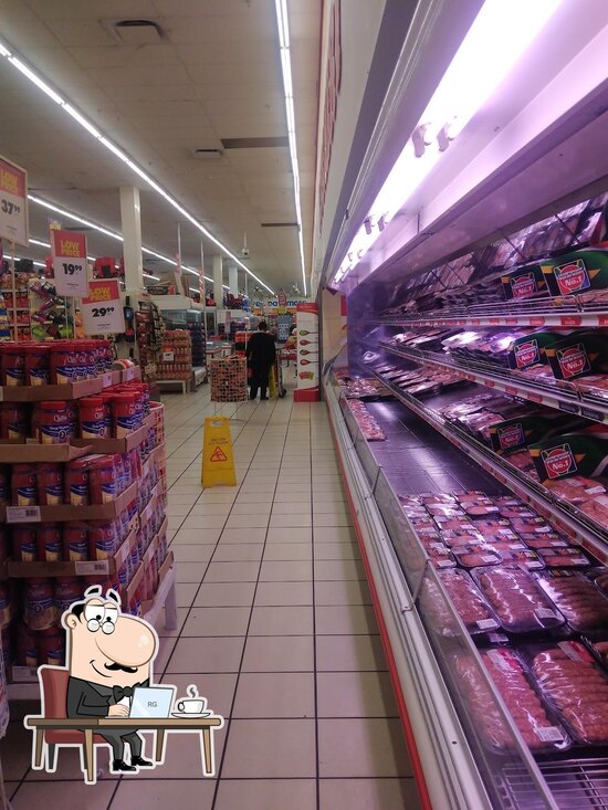 Menu au Shoprite Atlantis, Le Cap, And