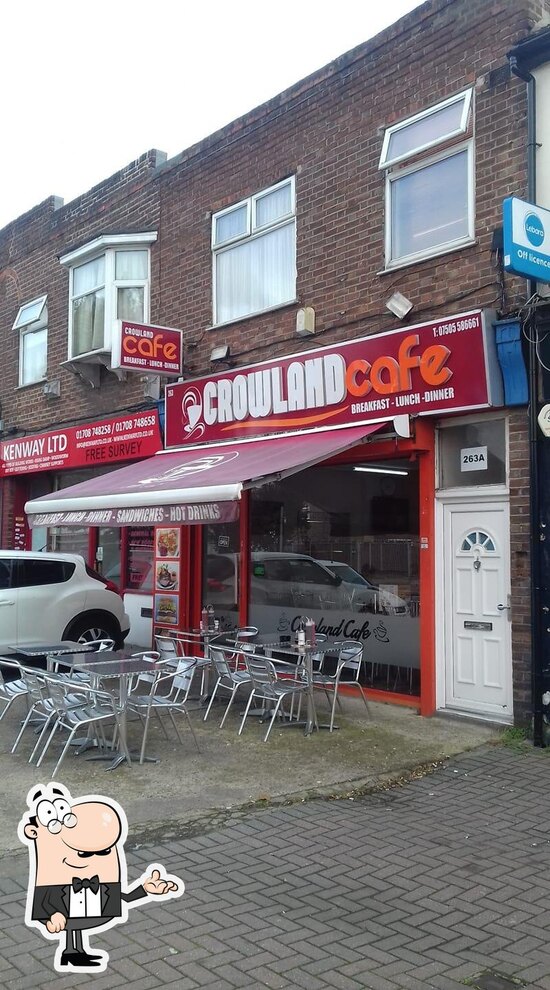 Menu at Crowlands Cafe, Romford