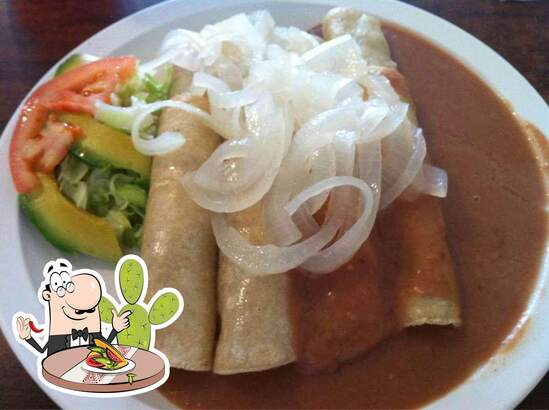 Menu at La Paisana restaurant, Laredo