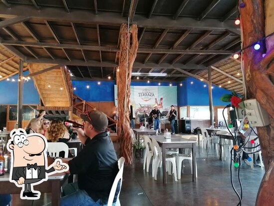 Menu at Mariscos La Terraza restaurant, Hermosillo