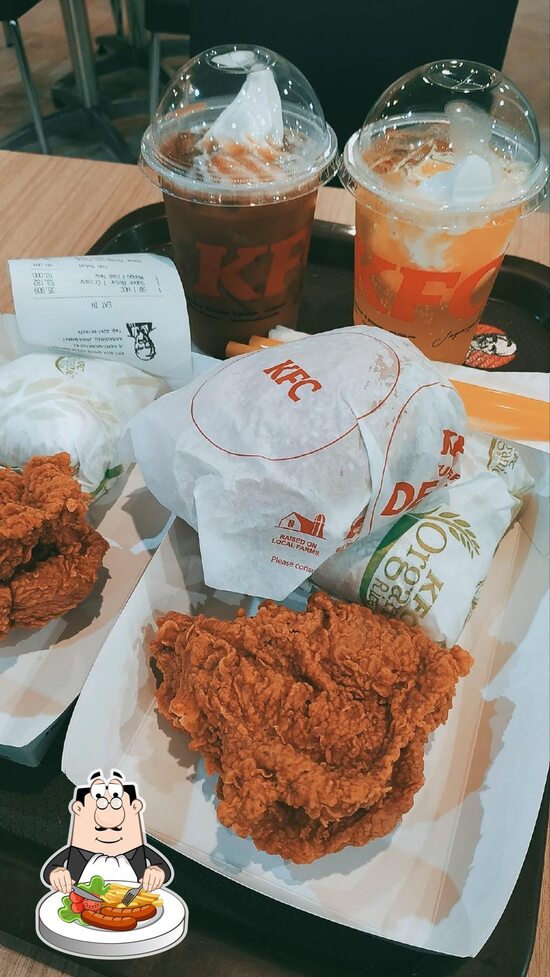 Menu at KFC cafe, Karawang, Jl. Kertabumi No.44