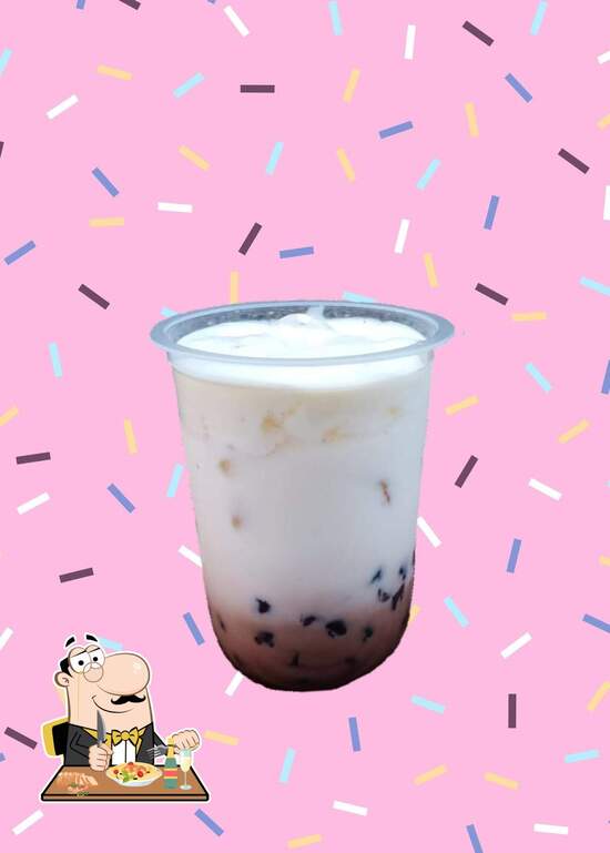 Menu at Boba Bubble Cherz cafe, Bandung