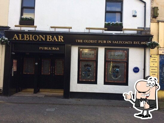 Menu at The Albion Bar, Saltcoats