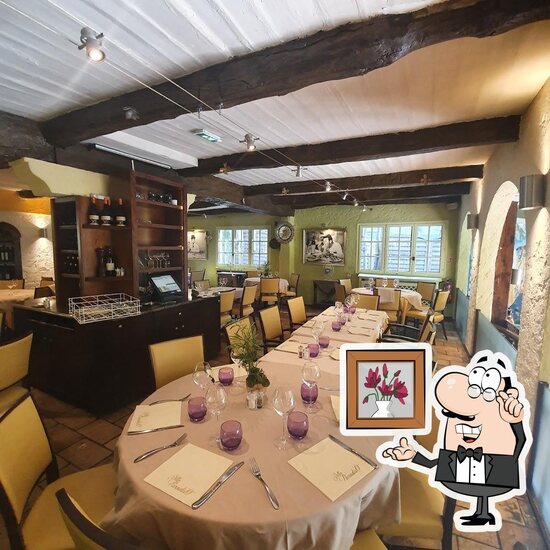 Menu at Villa Paradis'O restaurant, Mougins