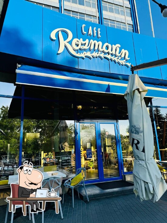 Menu at Rozmarin Café, Chisinau, Stefan cel Mare si Sfant Boulevard 202