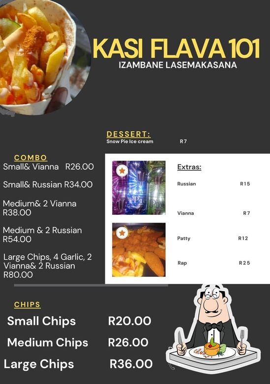 KASI FLAVA 101, Soshanguve - Restaurant menu, prices and reviews
