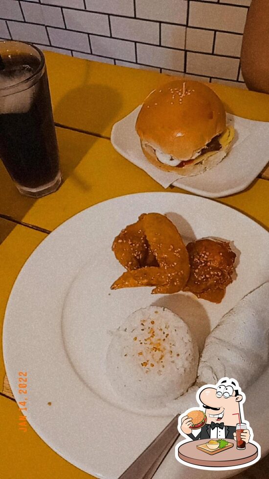 Menu at Happy Tummy cafeteria, Don Carlos