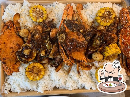 Menu at IYA's Café restaurant, Tubigon