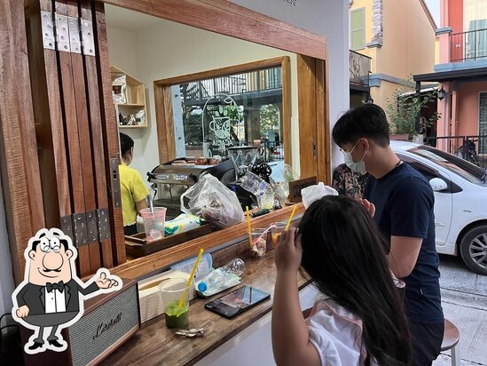 Menu at ACACIA Coffee House, Laem Chabang
