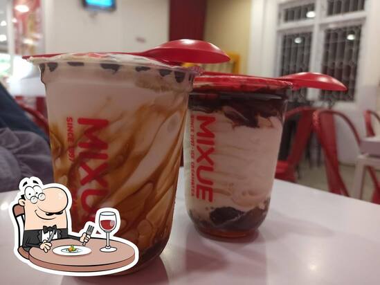 Menu at MIXUE Sudirman, Tarakan
