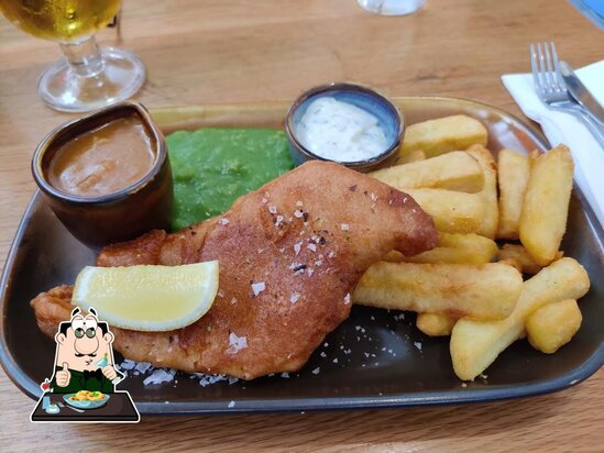 Menu at Rashleigh Arms, Charlestown pub & bar, Saint Austell Bay