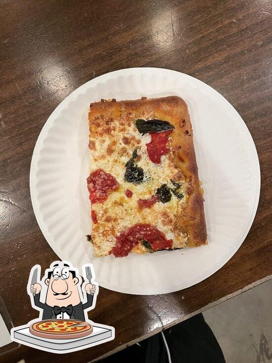 Menu at Corner Slice pizzeria, West New York