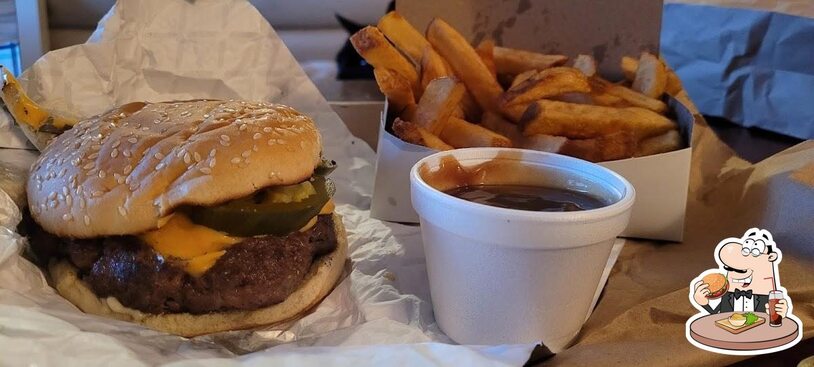 Menu at Texas Burger Omemee fast food, Kawartha Lakes