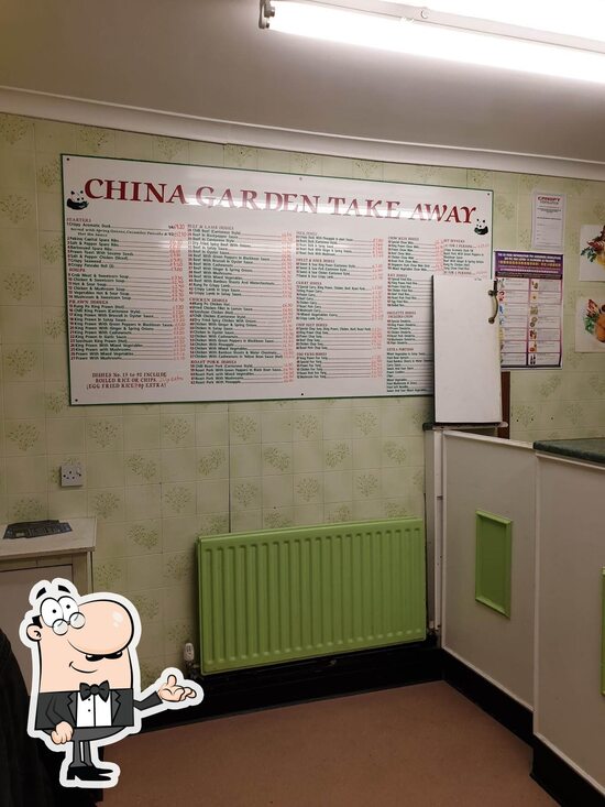 Menu at China Garden fast food, Chester