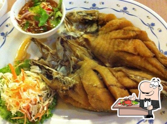 Menu at Khrua Chokdee restaurant, Bang Kadi