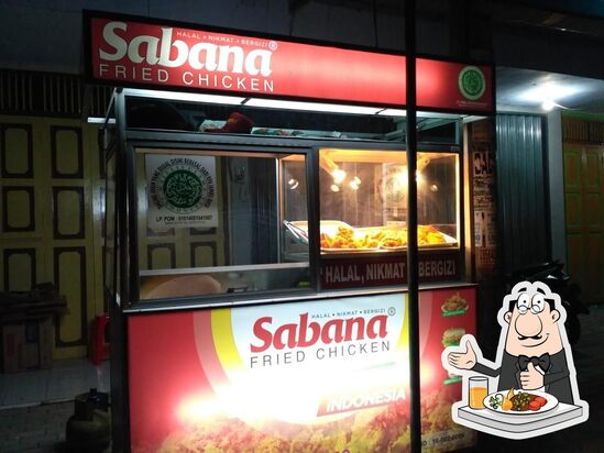 Menu at Sabana Fried Chicken Taman Comal (TACO) restaurant, Sidorejo