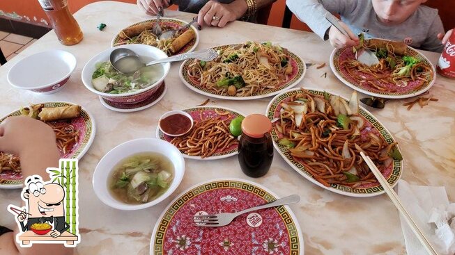 Menu at Kim Li restaurant, Rosarito