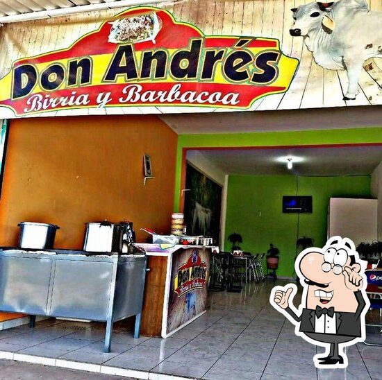 Menu at Don Andres"Birria & Tacos" restaurant, Vicente Guerrero