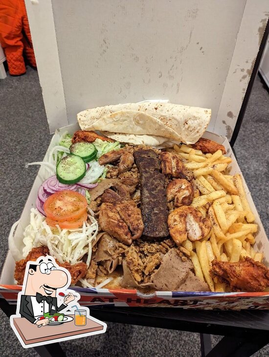 Menu at Kebab King pizzeria, St Helens