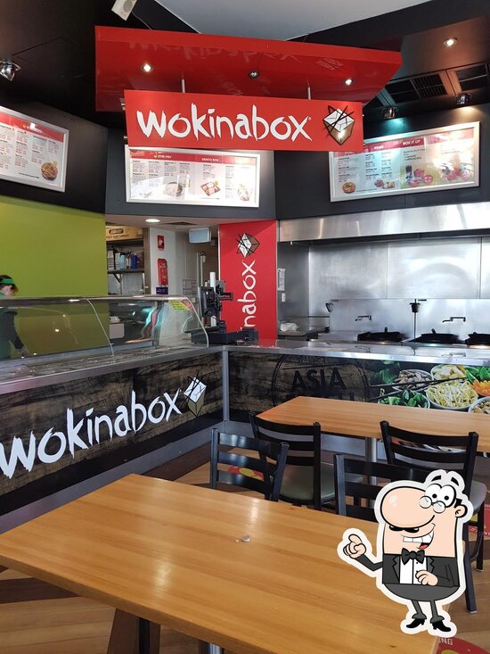 Menu at Wokinabox restaurant, Smithfield