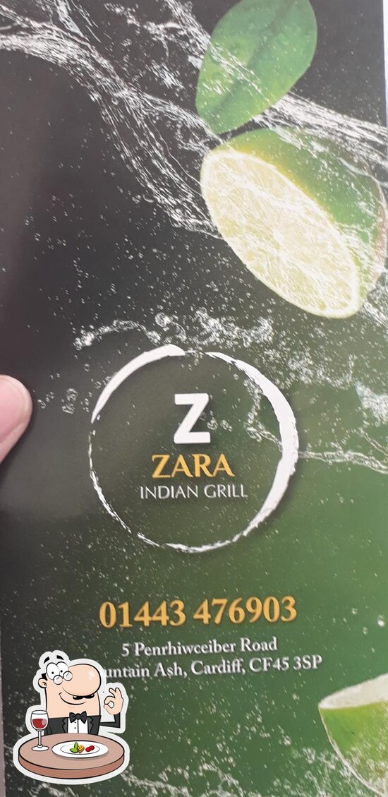 Zara Indian Grill, Mountain Ash - Restaurant menu, prices and reviews
