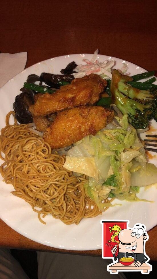 Menu at South China Buffet restaurant, Peterborough