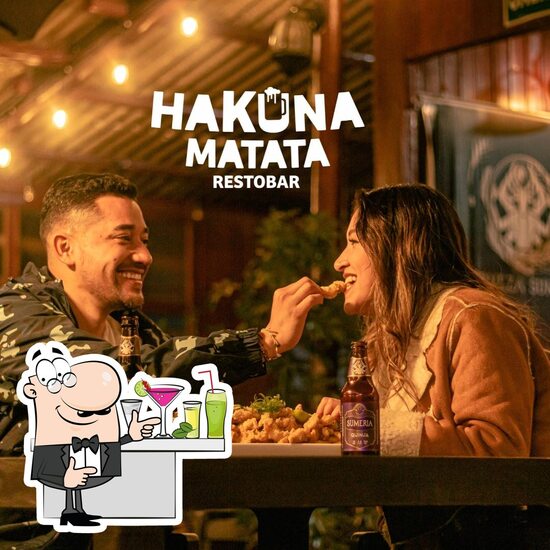 Carta del pub y bar Hakuna Matata, Huaraz