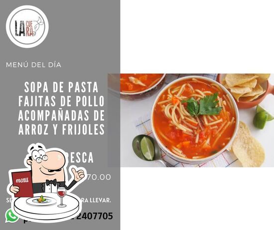 Carta del restaurante LA CUERA FOOD TRUCK COMIDA TAMAULIPECA, Toluca ...