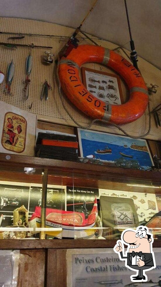 Menu at Sol e Pesca restaurant, Lisbon