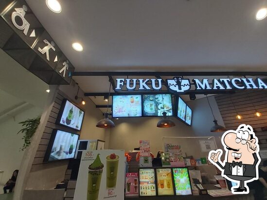 Menu at fuku Matcha สาขาเดอะมอลล์บางกะปิ cafe, Bangkok