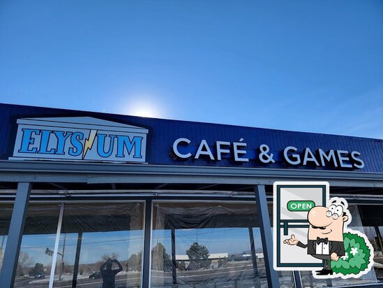 Menu at Elysium Café & Games, Lakewood