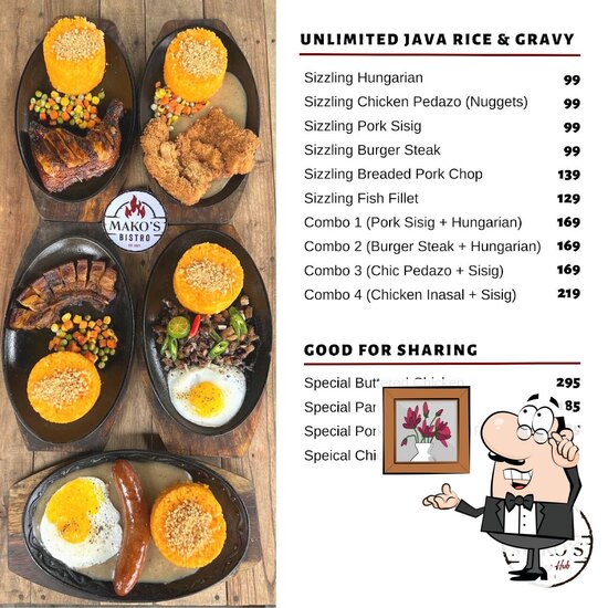 Mako's Sizzling Hub - TALAMBAN, Cebu City - Restaurant menu, prices and ...