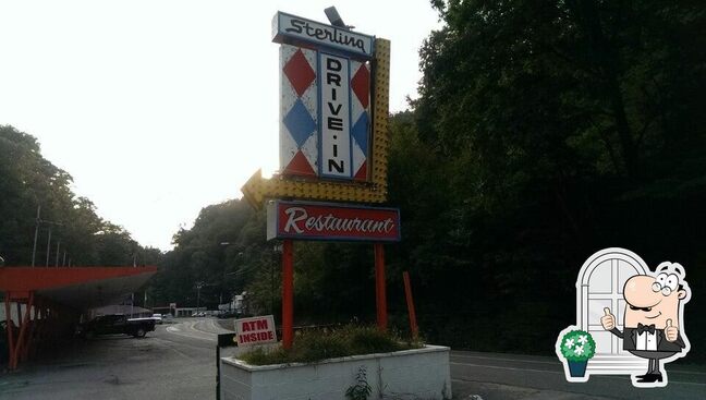 Menu at Sterling Drive-In restaurant, Welch