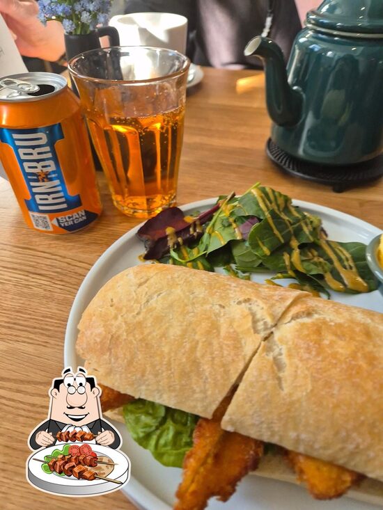 Menu at The Spinning Top cafe, Kirkcaldy