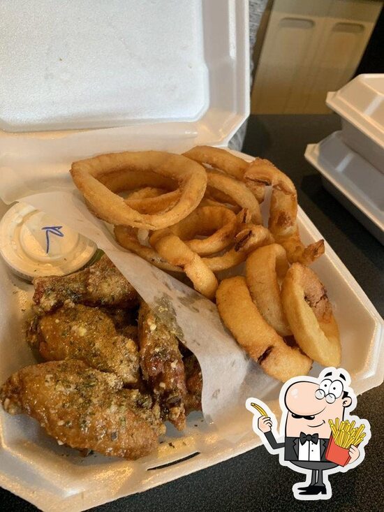 Menu at Wing It restaurant, Redan