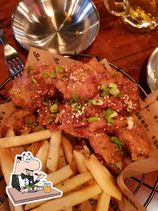 Menu at 감지플러스 pub & bar, Daegu