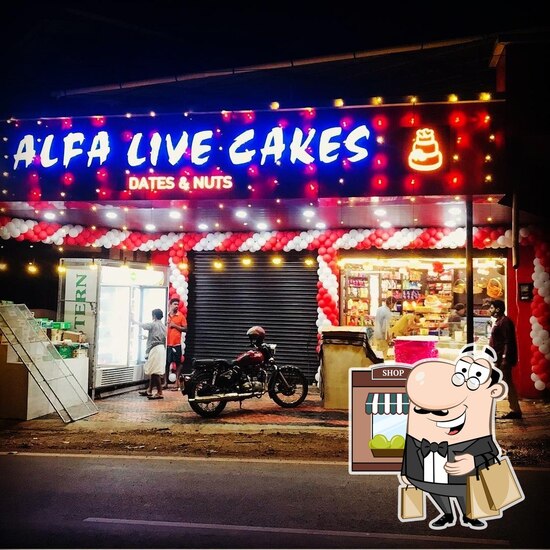Menu at Alfa live cake bakery, Vengara