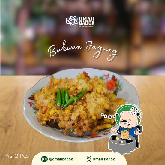 Menu at OMAH BADOK restaurant, South Tangerang