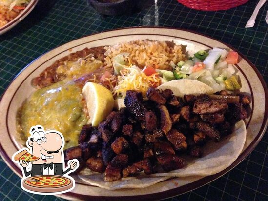 Menu at El Banquete restaurant, Midland, Rankin Hwy