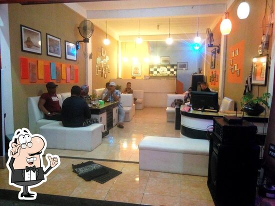 Menu at OMbre Cafe, Mataram