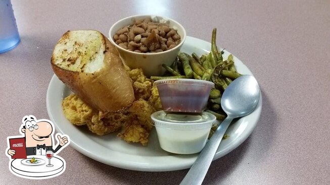 Menu at Johnny's Seafood Cafe, Texas City, FM1765