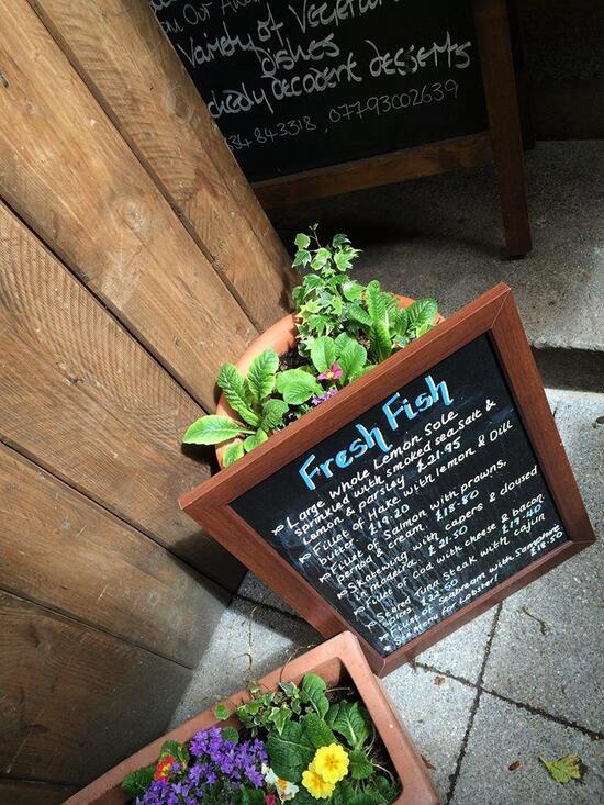 Menu at Stables Restaurant, Tenby