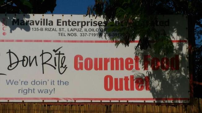 Menu at Don Rite Gourmet Food Outlet restaurant, Iloilo City