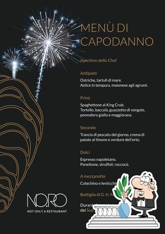 Menu at NO.RO RESTAURANT, Naples, Rampe S. Antonio a Posillipo