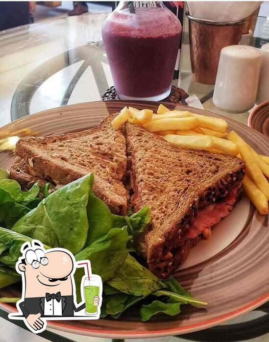 Menu at The Third Place Cafe, Abu Dhabi
